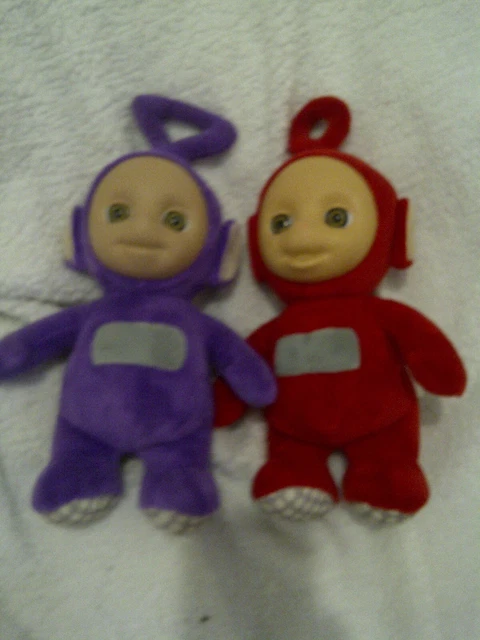 TELETUBBIES &TINKY WINKY& & "Po" Soft Toy Bundle 2020 10.5" Tall £8.50 ...