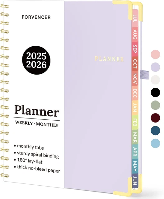 JULY 2025-JUNE 2026 Planner, Forvencer Academic Planner 2025-2026 ...