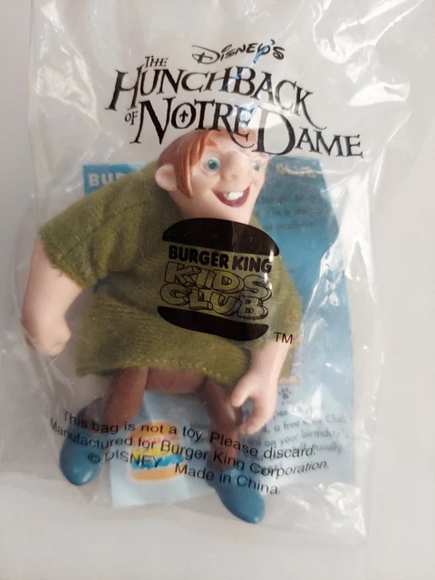 DISNEY HUNCHBACK OF Notre Dame Burger King Figure 1996 £7.00 - PicClick UK