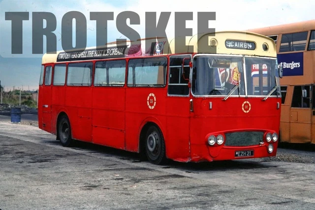 35MM SLIDE CIE Coras Iompair Eireann Single Decker Bus EZH21 1980 ...