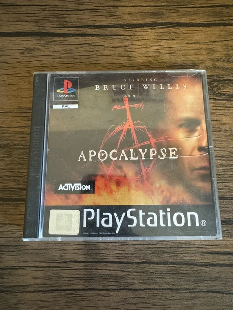BRUCE WILLIS APOCALYPSE - Sony Playstation PS1 Complete With Box ...