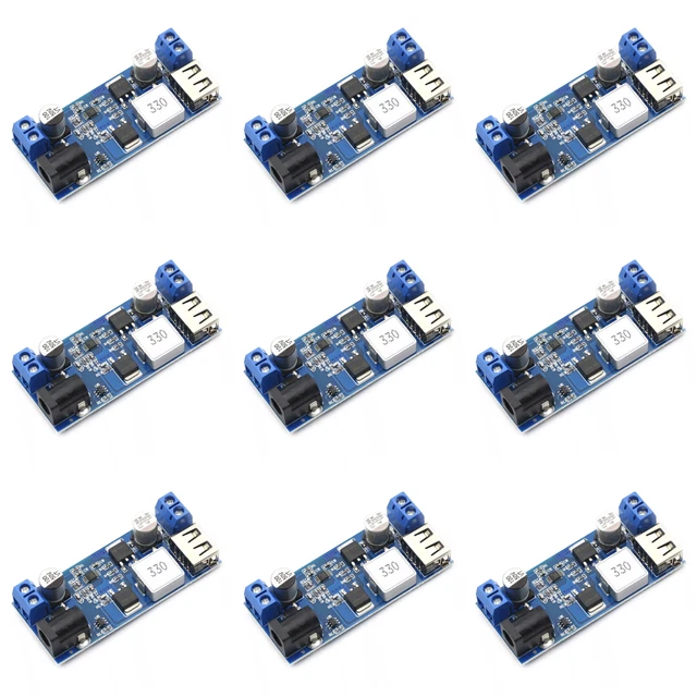 DC-DC 24V/12V TO 5V 5A Step Down Power Supply Buck Converter Adjustable USB EUR 19,79 - PicClick FR