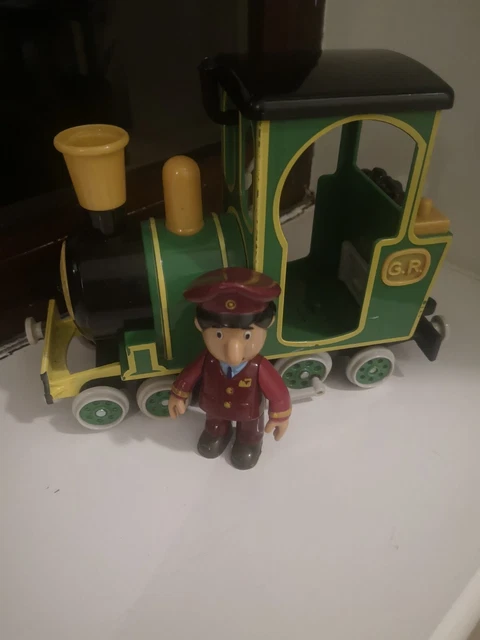 POSTMAN PAT, GREENDALE Rocket, Toy Train With Ajay Bains , Figure £1.95 ...