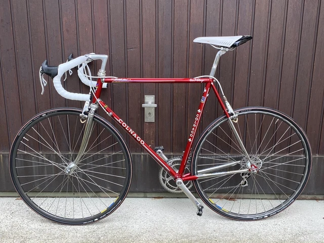 COLNAGO MASTER PIU, RH 59/60 CAMPAGNOLO RECORD DELTA BREMSEN TOP. £ ...