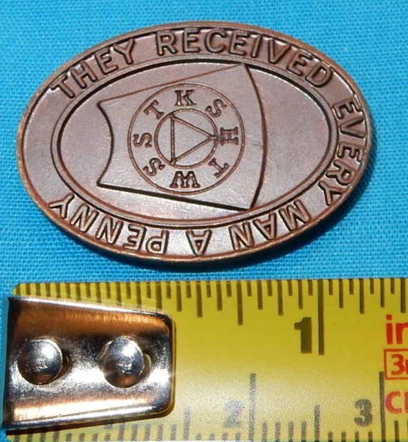 VINTAGE MASONIC MARK PENNY TOKEN LODGE ST MICHAEL No 246 SCOTLAND £4.97 ...