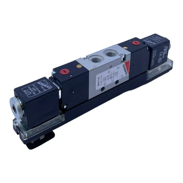 CAMOZZI 358-011-02 SOLENOID Valve 24V DC 3.1W 50/60Hz 3.8VA £166.13 ...