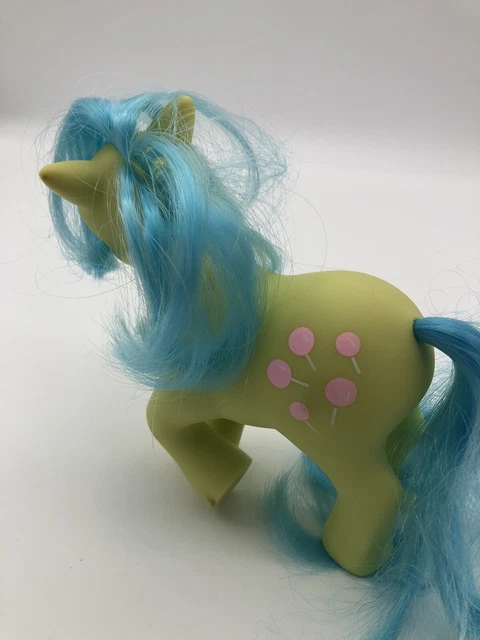 VINTAGE MY LITTLE Pony G1 Tootsie 1984 Earth Ponies Green MLP Lollipops ...