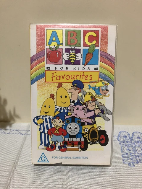 ABC FOR KIDS FAVOURITES VHS PAL 1997 Vintage Used $19.99 - PicClick AU