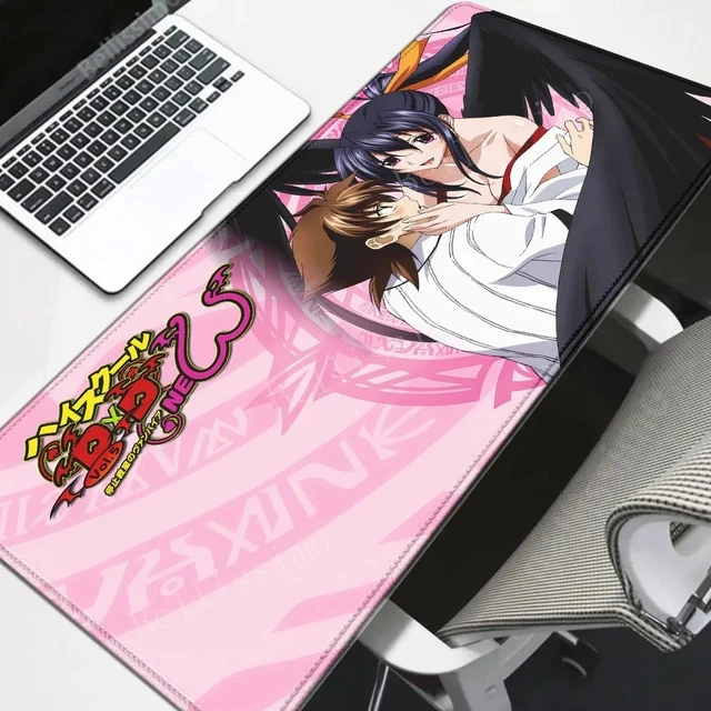 HIGHSCHOOL DXD ANIME Keyboard Desk Mat Large Mouse Mat Locked Edge 60cm ...