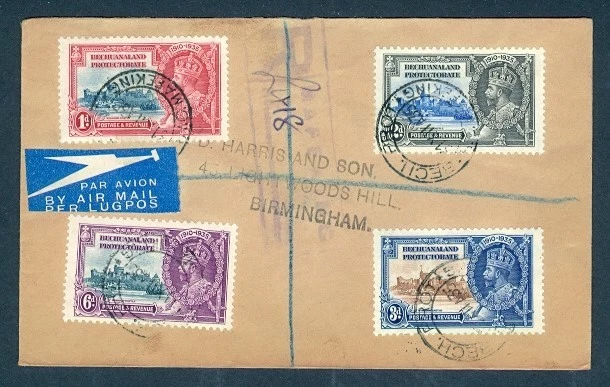 BECHUANALAND 1935 SILVER Jubilees Registered To Uk £31.05 - PicClick UK
