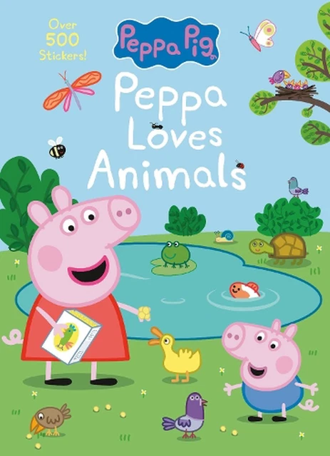 PEPPA LOVES ANIMALS (Peppa Pig) by Golden Books (English) Paperback ...