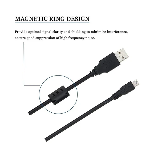 REPLACEMENT UC-E4 UC-E15 UC-E19 USB Camera Cable for Nikon Digital SLR ...