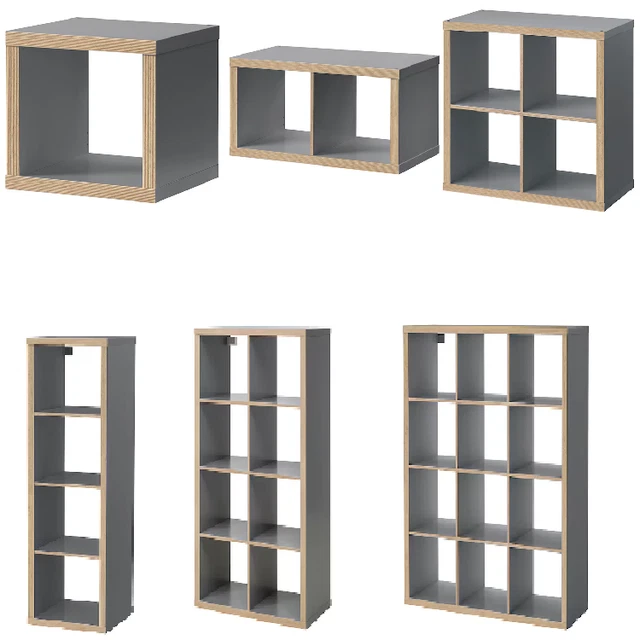 IKEA KALLAX SHELVING Unit Display Shelves Bookshelf Living Room Office ...