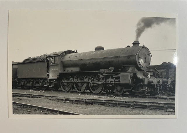 LNER RAILWAY LOCOMOTIVE Photograph - 1444 Newport Shed Stockton F642 ...