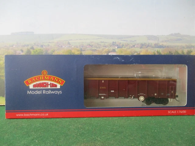 BACHMANN 00 Mba High Sided Megabox Wagon W/O Buffers 'Ews' Cat No.38 ...