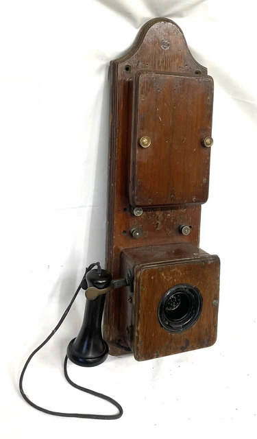 ANTIQUE NORTH EASTERN Railway N.E. R. Signal Box Telephone stamped N.E ...