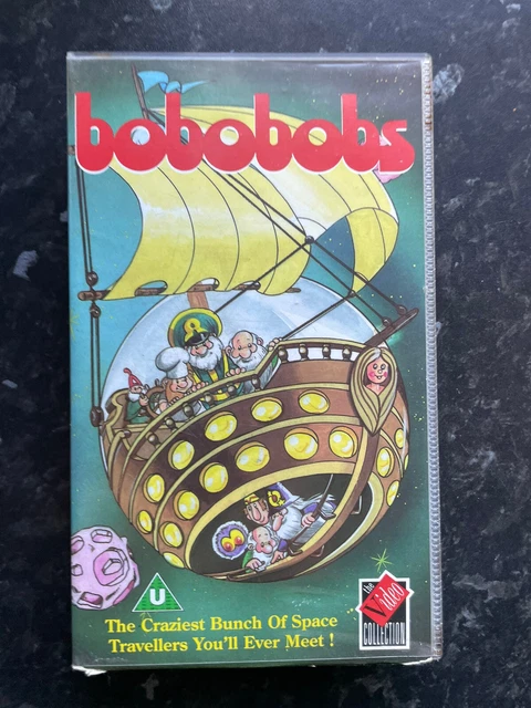 BOBOBOBS VINTAGE RARE VHS Childrens 1990 Animation Space Pirates £12.00 ...
