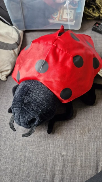 IKEA INSEKT LADYBIRD Plush. Cuddly Toy. Rare. Large (16" Long) £24.99 ...
