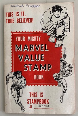 RARE - MARVEL Value Stamp Book (Series A) complete with all stamps ...