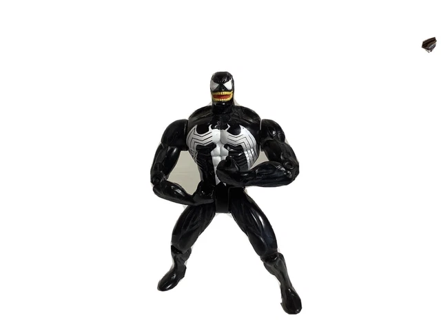 MARVEL SPIDER-MAN SPIDER Power Slime Shake Venom 5” Action Figure 1998 ...