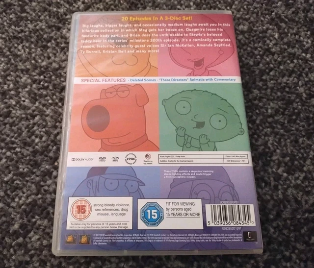 FAMILY GUY: SEASON Eighteen - Dvd UK Release Free Delivery EUR 7,67 ...