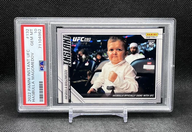 HASBULLA MAGOMEDOV #132 PSA 10 Rookie Card RC 1/2077 2022 Panini ...