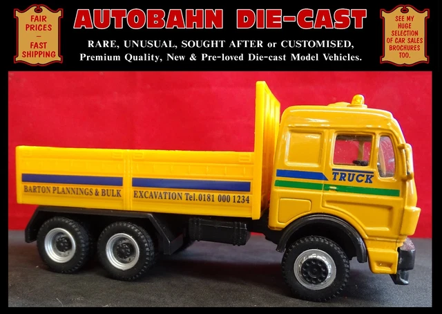 MERCEDES-BENZ 10 WHEEL Tipper Truck; 1:64 Scale Collectors Diecast ...