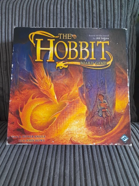 COMPLETE THE HOBBIT Board Game JRR Tolkien Fantasy Lord Of The Rings ...