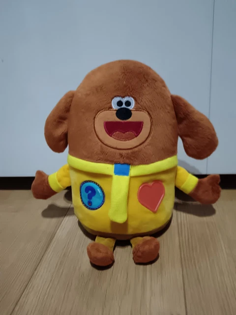 HEY DUGGEE TALKING Musical A-Woof Duggee Hug Pre-School Soft Toy Plush ...