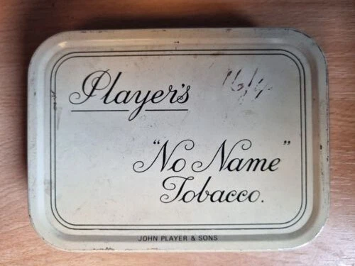 VINTAGE PLAYERS NO Name Tobacco Tin John Player & Sons £5.00 - PicClick UK