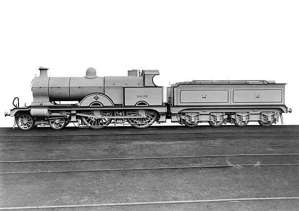 MIDLAND RAILWAY CLASS 4 440 Steam Locomotive No 2632 2 Train Old Photo ...