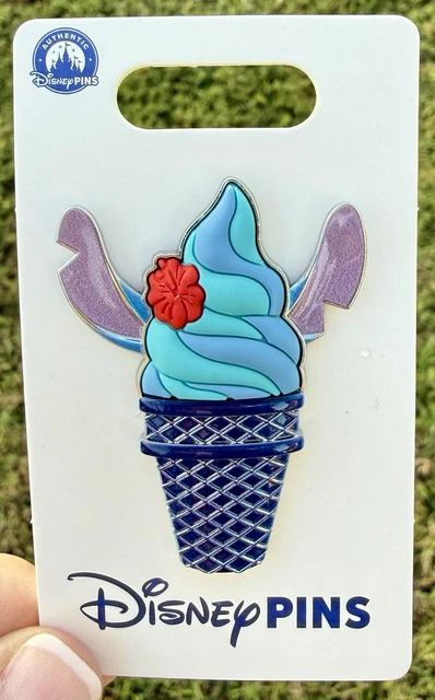 2026 DISNEY PARKS Stitch Alien 626 Sculpted Ice Cream Cone OE Pin £24. ...