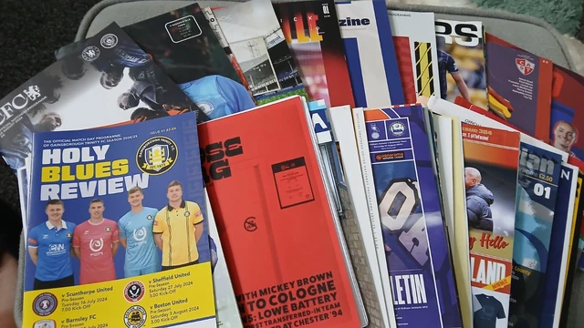 39 FOOTBALL PROGRAMMES and Fanzines 2024-25 Season £0.99 - PicClick UK