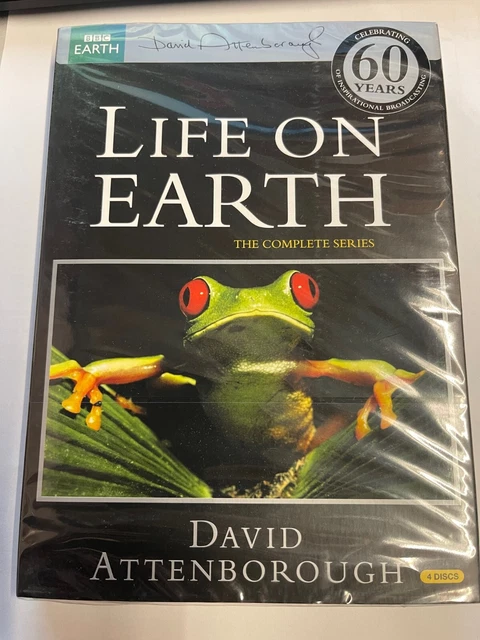 LIFE ON EARTH (Repackaged) (DVD) Sir David Attenborough (BBC) New ...
