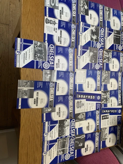 FOOTBALL PROGRAMMES COLLECTIONS/ bulk lots 1970s £9.04 - PicClick UK