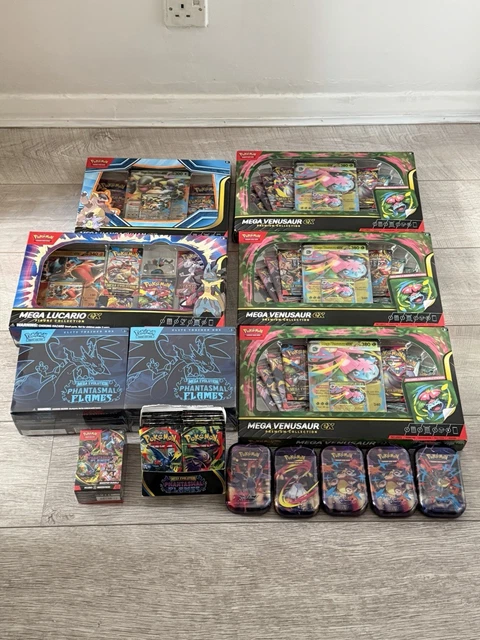 POKÈMON TCG: MEGA Evolution Bundle - 100+ Packs - Read Description £654 ...