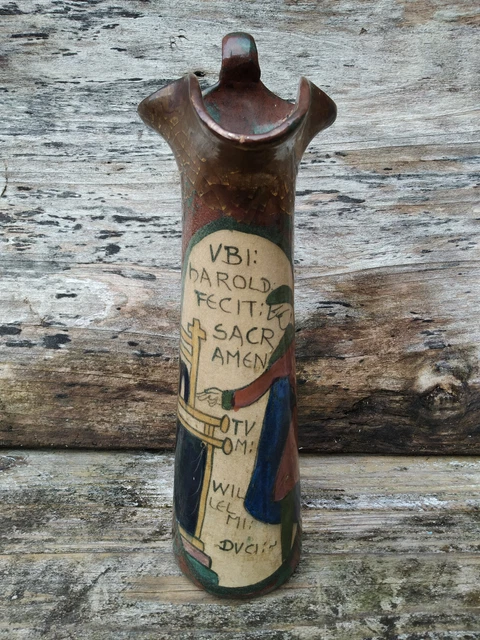 RENÉ BRENNER - Grand pichet - Scène du couronnement d'Harold II d ...