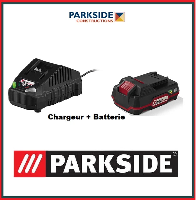 PARKSIDE CHARGEUR + Batterie 20V *** EUR 45,00 - PicClick FR