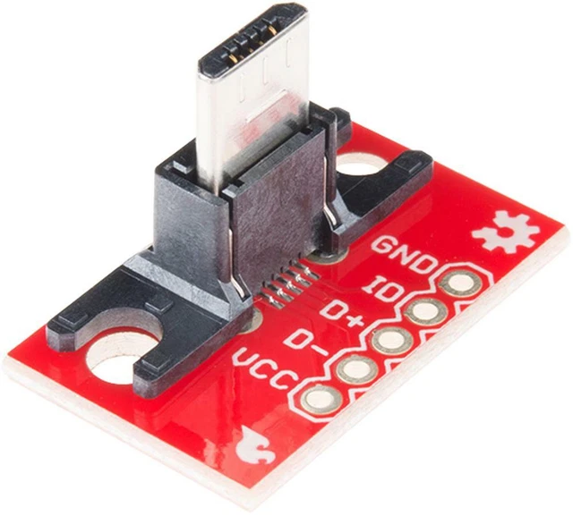 Sparkfun Usb Microb Plug Breakout Recreational And Chris For Sparkfun Electronics 5881