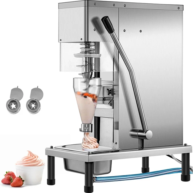 VEVOR ICE CREAM Mixer Blender Machine Frozen Gelato Yogurt Milkshake ...
