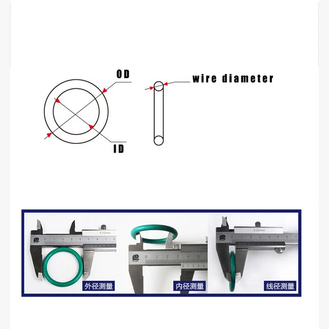 METRIC FOOD GRADE Silicone Rubber O Ring Red Seal Orings 3mm Cross ...