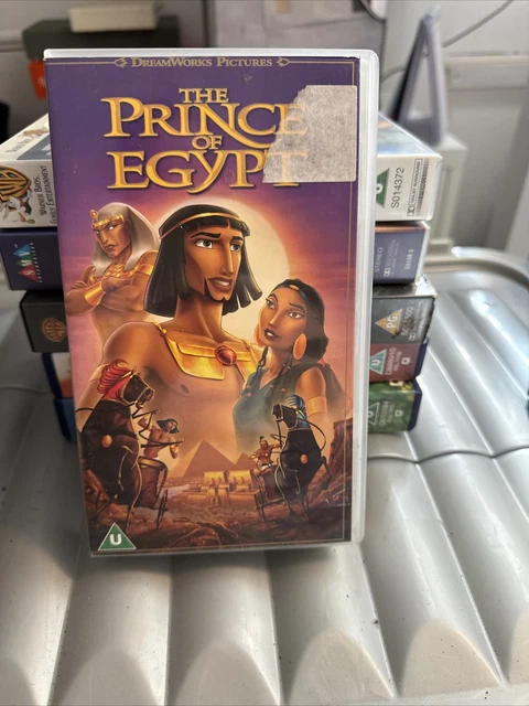 THE PRINCE OF EGYPT - 1998 PAL VHS Video Tape In Original Case ...