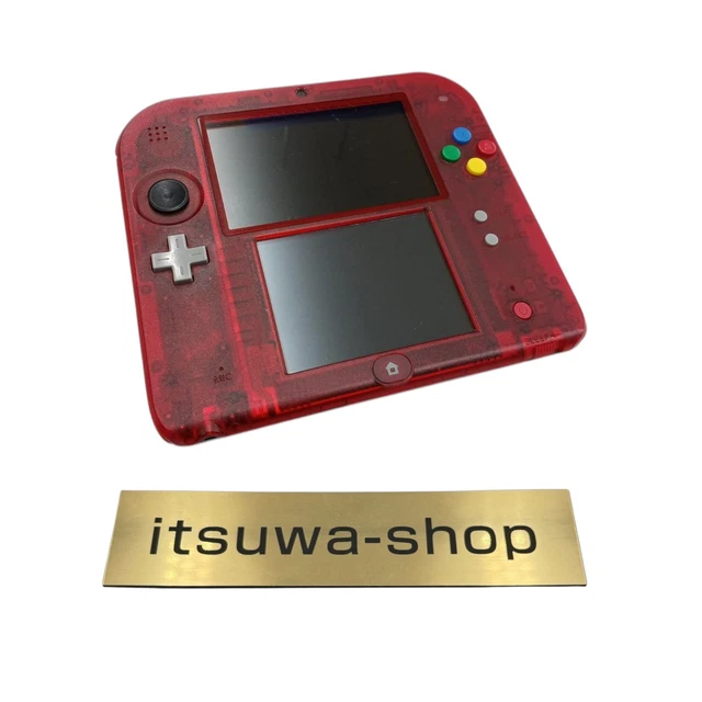 NINTENDO 2DS POKEMON Pocket Monsters Red Charizard Console Japan ...