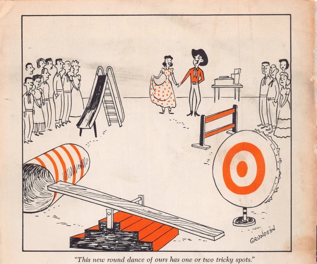 FRANK GRUNDEEN US Animator Comics Artist Cartoon Drawing Vtg Magazine ...