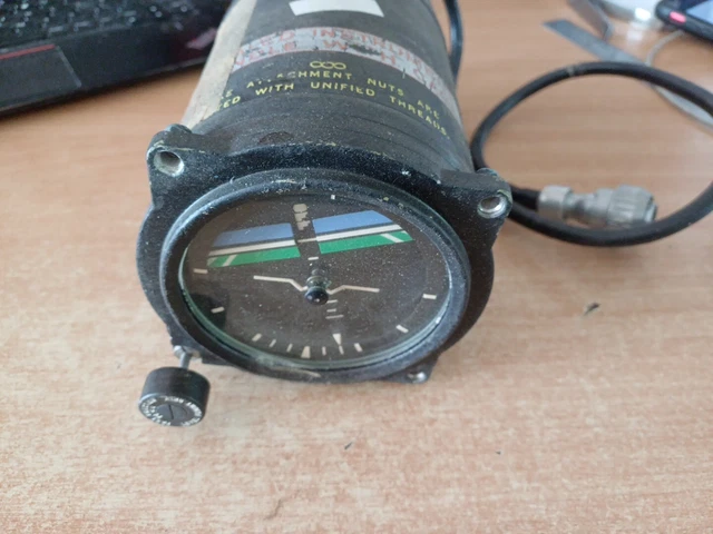 AIRCRAFT PARTS BAC JET PROVOST COCKPIT INSTRUMENT PANEL ARTIFICIAL ...