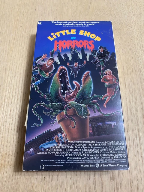 LITTLE SHOP OF Horrors VHS 1987 Vintage Comedy Steve Martin Rick ...