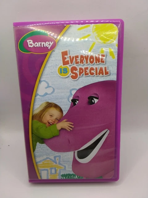 BARNEY EVERYONE IS Special VHS 1995 Rare Clamshell $25.00 - PicClick CA