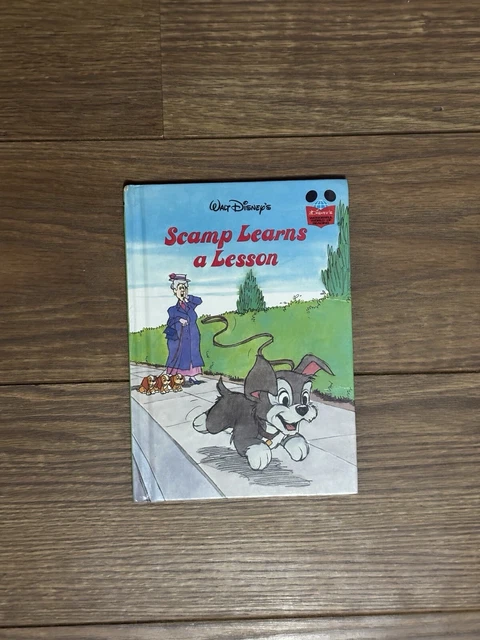 WALT DISNEY WONDERFUL World of Reading - Scamp Learns A Lesson Book ...