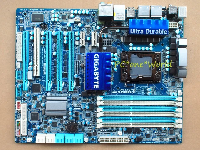 GIGABYTE GA-X58A-UD3R V1.0 motherboard Socket 1366 DDR3 Intel X58 100% working £124.98 - PicClick UK
