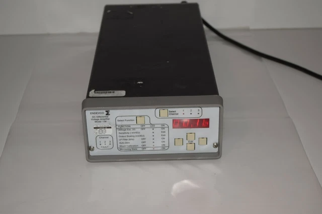 ^^ ENDEVCO MODEL 136 Dc Differential Voltage Amplifier (Tf76) £394.95 ...